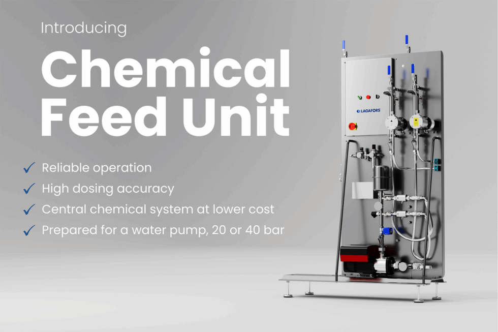 New: Chemical Feed Unit for smaller facilities 💦 - Lagafors